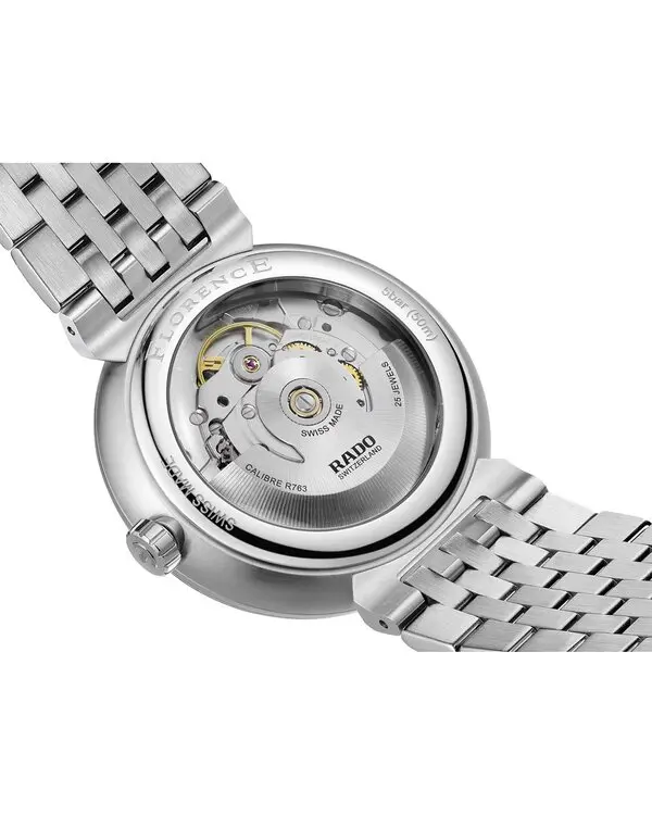 RADO Florence Automatic Watch, 39mm - Black/silver