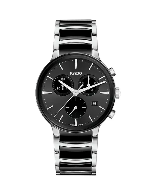 RADO Centrix Chronograph 41mm - Black/two Tone