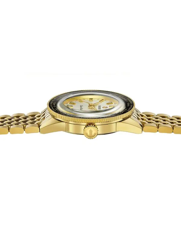 RADO Captain Cook Overpole Watch, 39mm - Silver/gold