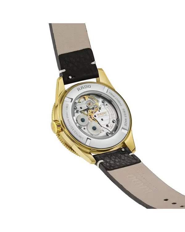 RADO Captain Cook Overpole Watch, 39mm - Silver/gold