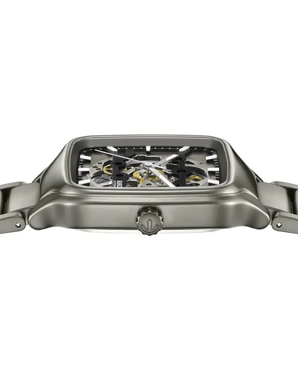 RADO True Square Automatic Watch, 38mm - Gray/gray