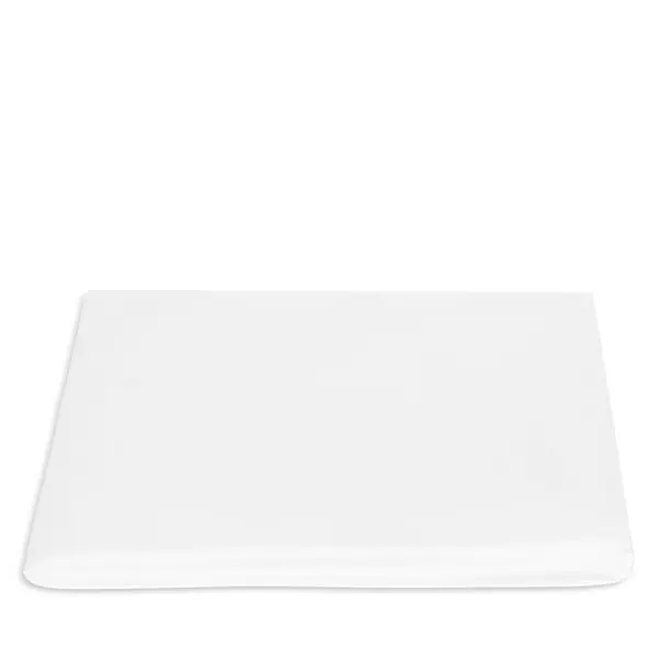 MATOUK Amara Fitted Sheet, Twin - White