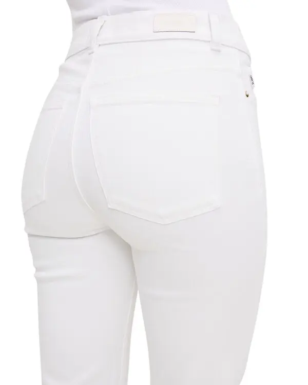 DL1961 Halle Straight High-rise Instasculpt Jeans - White