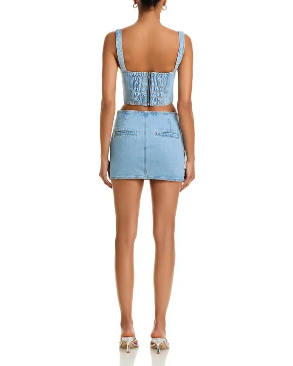PatBO Camila Coelho Denim Top