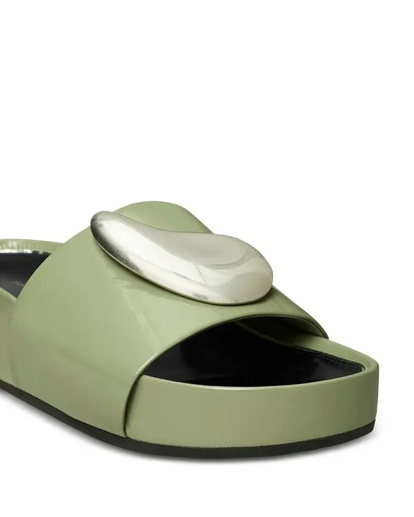 Tory Burch Patos Platform Sandals - Light Jade