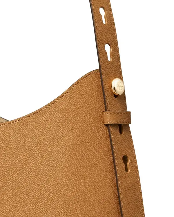 Tory Burch Romy Leather Hobo Bag - Tiramisu Leather
