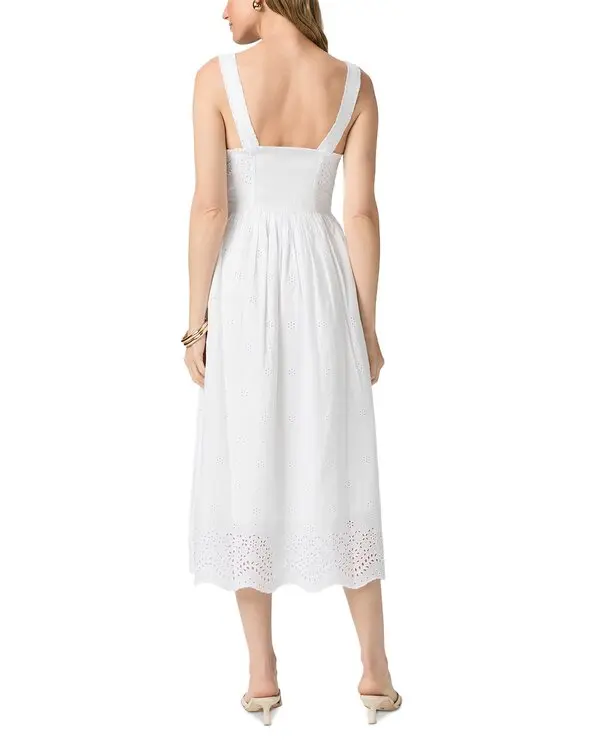 Paige Riesling Eyelet Midi Dress