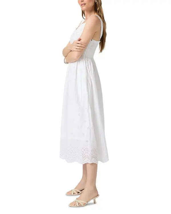 Paige Riesling Eyelet Midi Dress