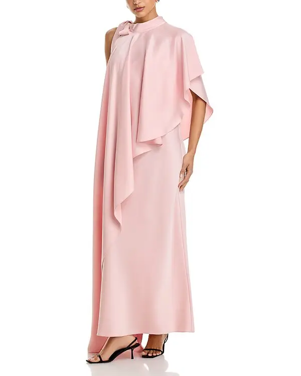 UNGARO Avishag Slip Dress & Cape Set