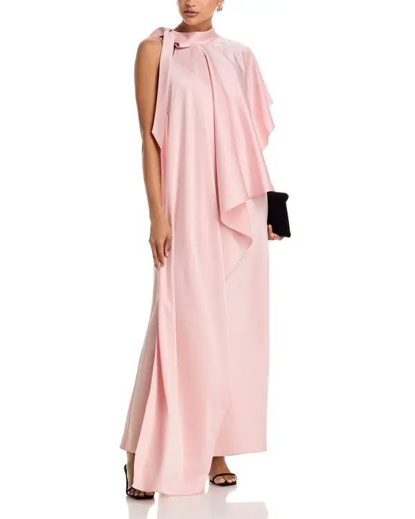 UNGARO Avishag Slip Dress & Cape Set