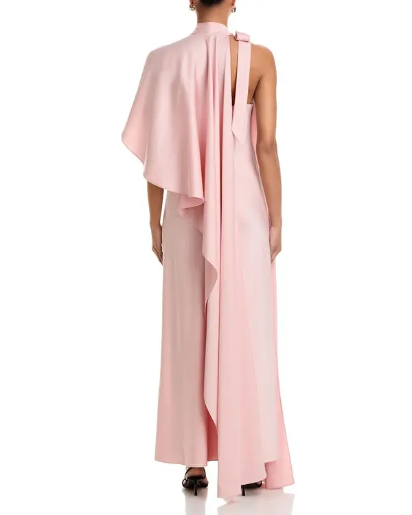 UNGARO Avishag Slip Dress & Cape Set