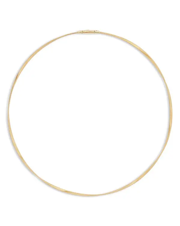 Marco Bicego 18k Yellow Marrakech Twisted Coil Collar Necklace - Gold
