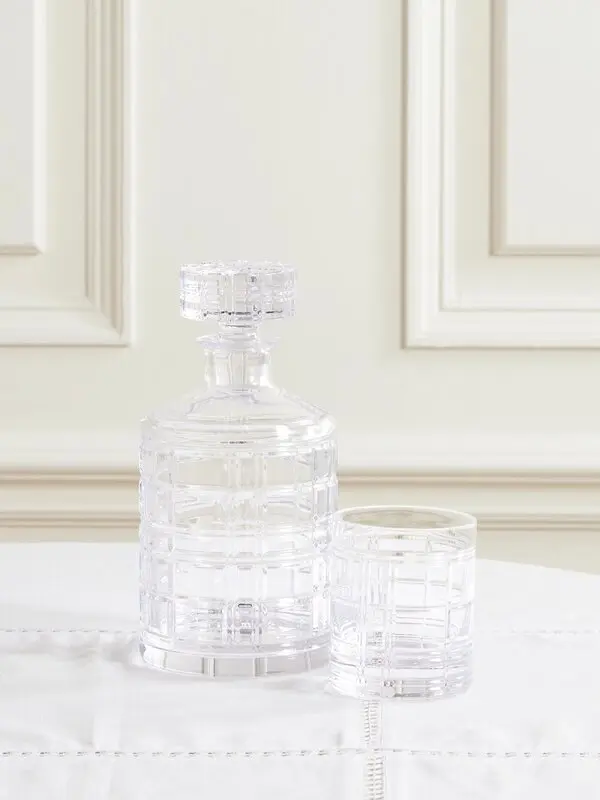 Ralph Lauren Hudson Crystal Decanter And Glasses Set - Neutrals