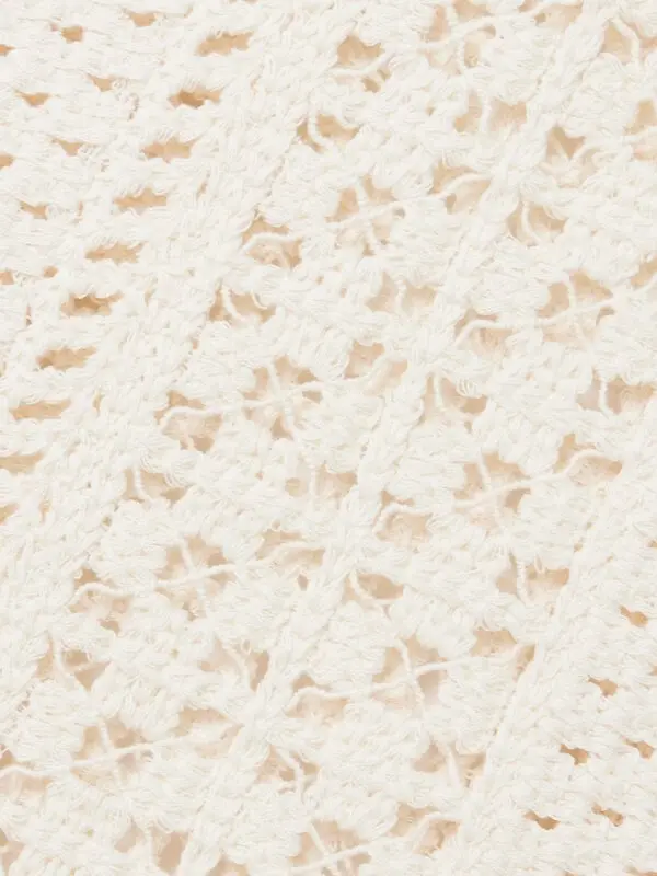 SARA CRISTINA Gala Crocheted Mini Dress