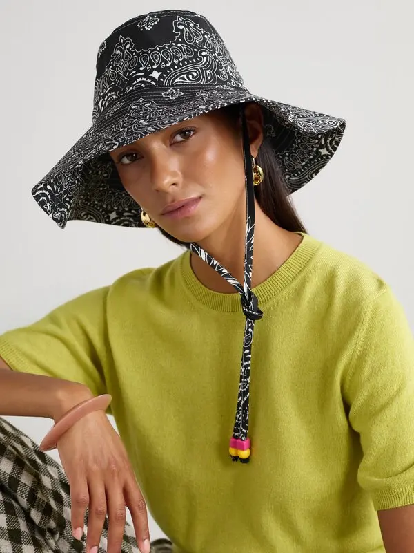 CALL IT BY YOUR NAME Capeline Reversible Cotton Bucket Hat