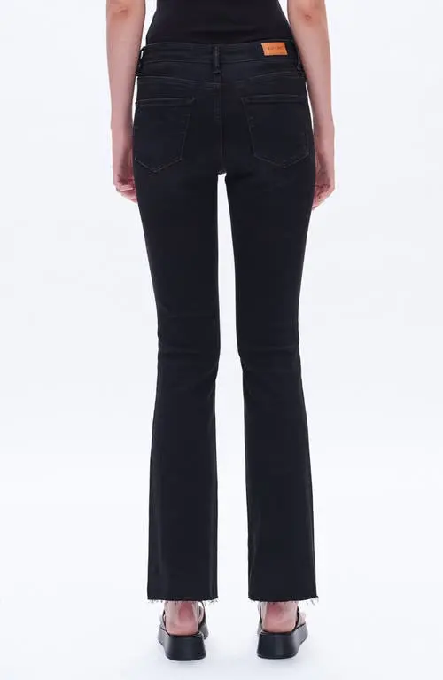BAYEAS High-rise Bootcut Jeans - Black
