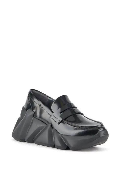 United Nude Space Kick Loafer - Black