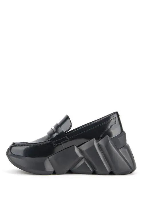 United Nude Space Kick Loafer - Black