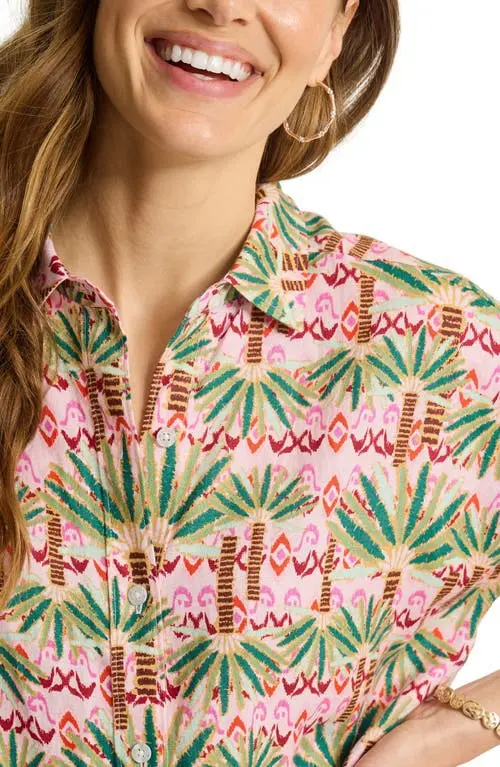 Tommy Bahama Palm Pointe Linen Button-up Shirt