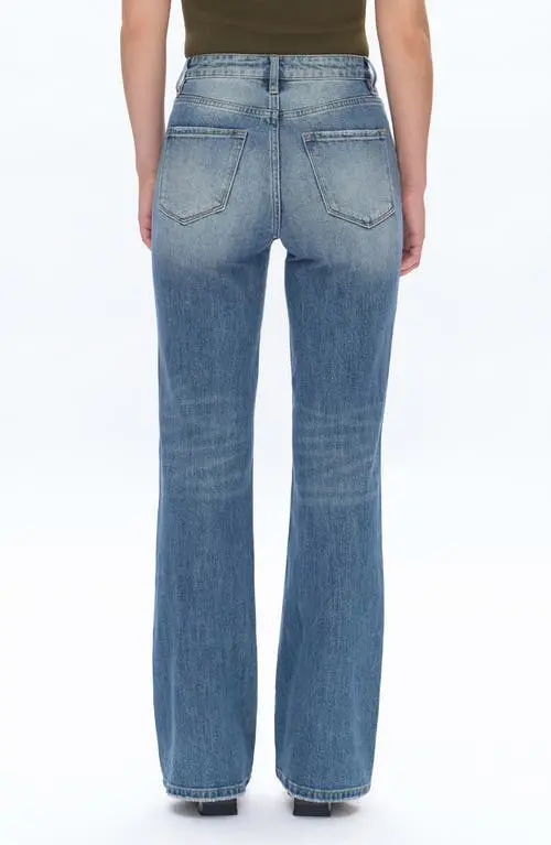 BAYEAS High-rise Bootcut Jeans
