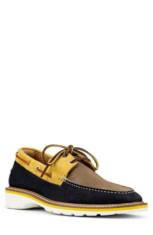 DONALD PLINER Dempsey Boat Shoe - Navy Multi