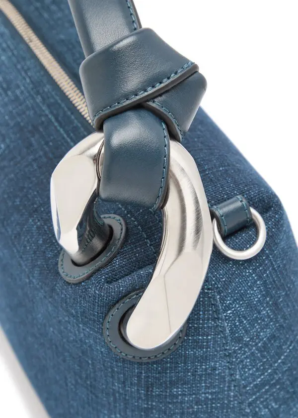 JW Anderson The Jwa Corner Denim Crossbody Bag