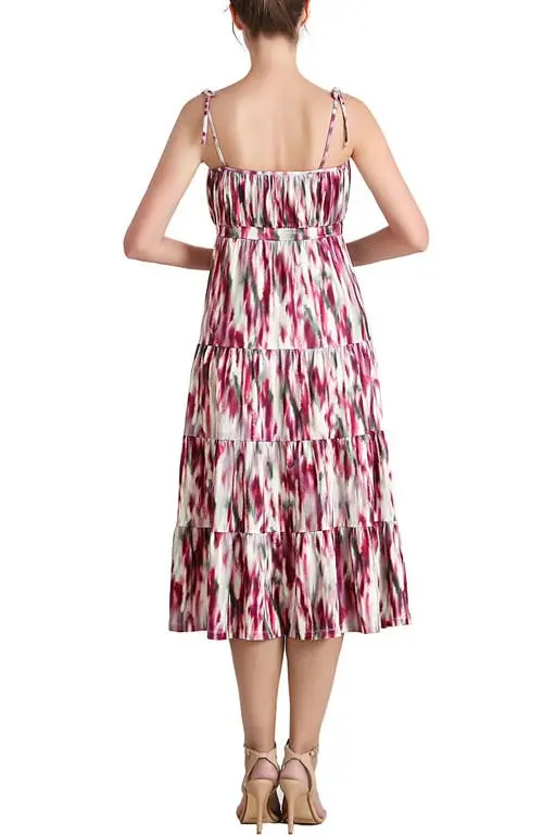 KIMI + KAI Adia Ruffle Maternity Jersey Sundress