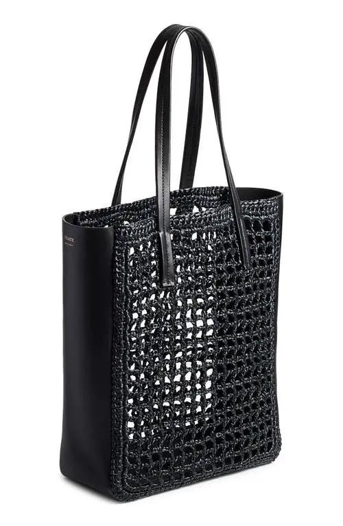 Khaite Small Zoe Raffia Tote