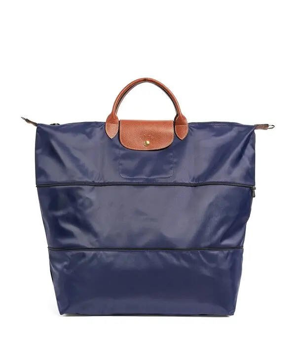 Longchamp Expandable Le Pliage Original Travel Bag - Navy