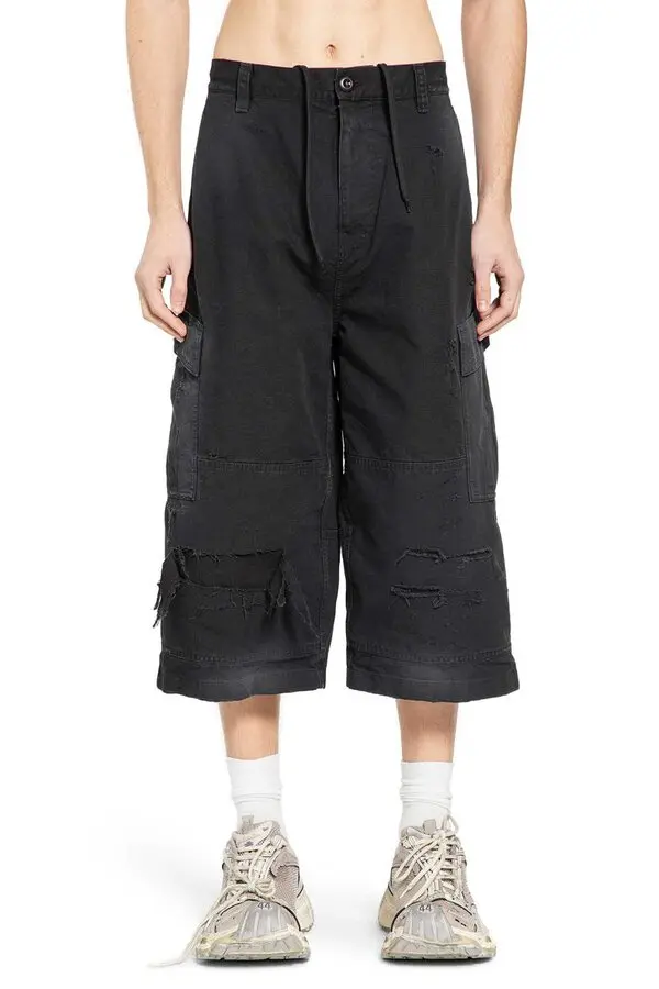 Balenciaga Cropped Cargo Trousers