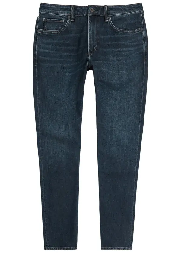 Rag & Bone Fit 3 Athletic Straight-leg Jeans - Dark Blue