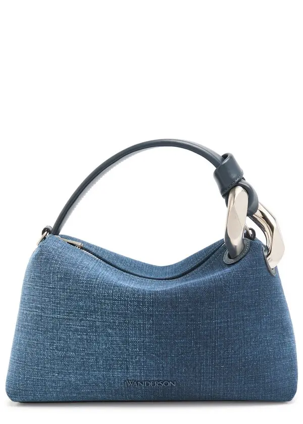 JW Anderson The Jwa Corner Denim Crossbody Bag