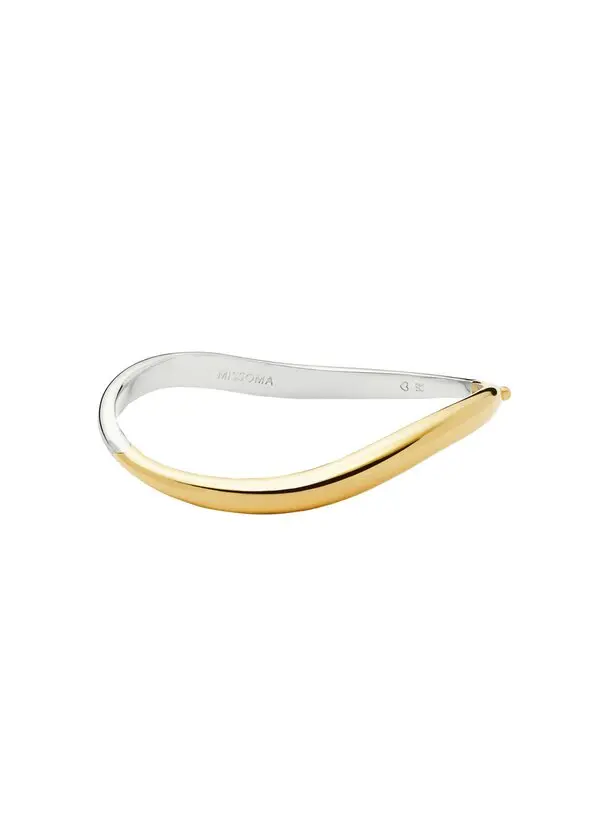 MISSOMA Savi Signature Two-tone Bracelet - Gold