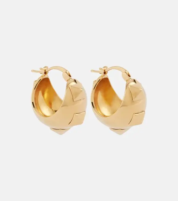 Valentino Garavani Rockstud Hoop Earrings - Gold