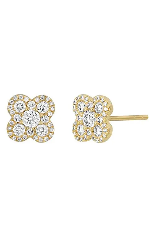 Bony Levy Mika Diamond Stud Earrings - 18k Yellow Gold