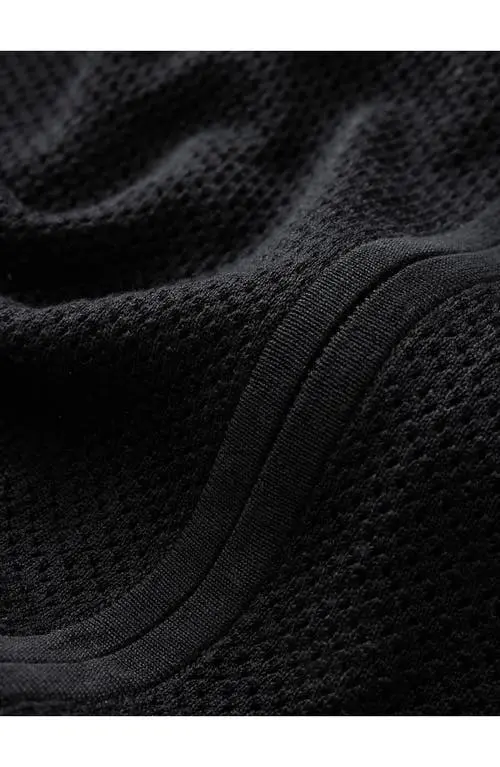 John Varvatos Lazo Full Zip Mesh Sweater Hoodie