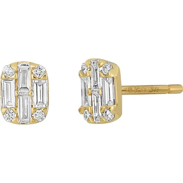 Bony Levy Maya Diamond Stud Earrings - 18k Yellow Gold