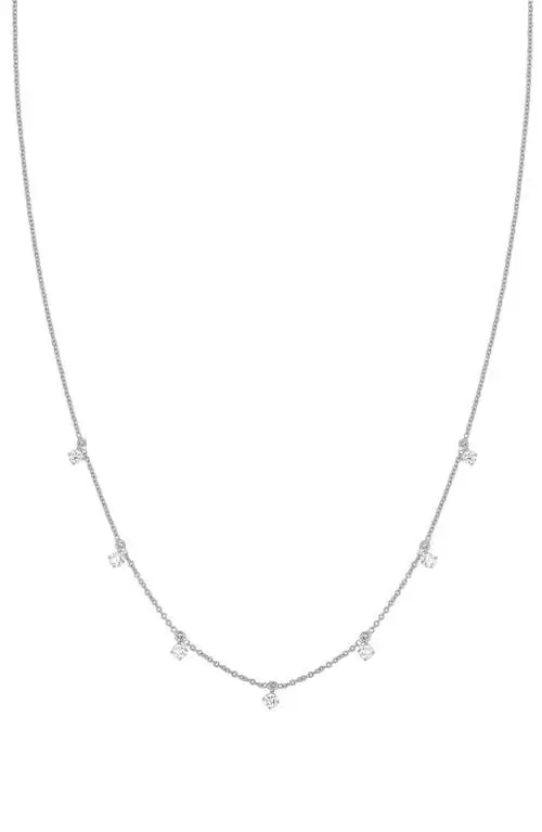 Bony Levy Liora Diamond Frontal Necklace - 18k White Gold