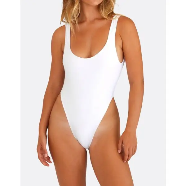MINIMALE ANIMALE Nolita One Piece Swimsuit - White
