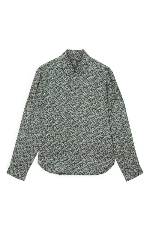 John Varvatos Rodney Hidden Placket Button-up Shirt