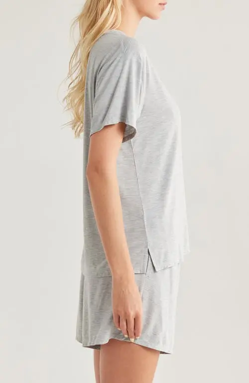 Nordstrom Cool Touch Short Pajamas - Grey Heather