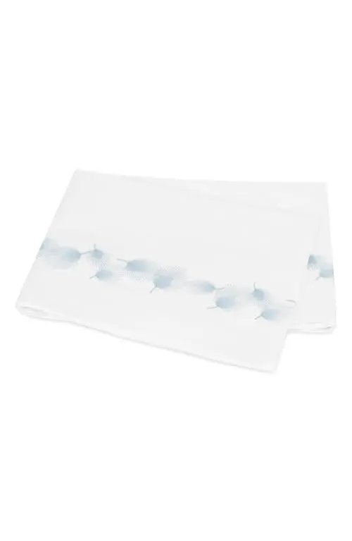 MATOUK Feather Flat Sheet - Blue