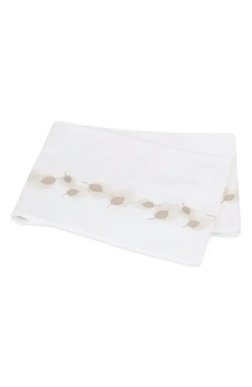 MATOUK Feather Flat Sheet - Champagne