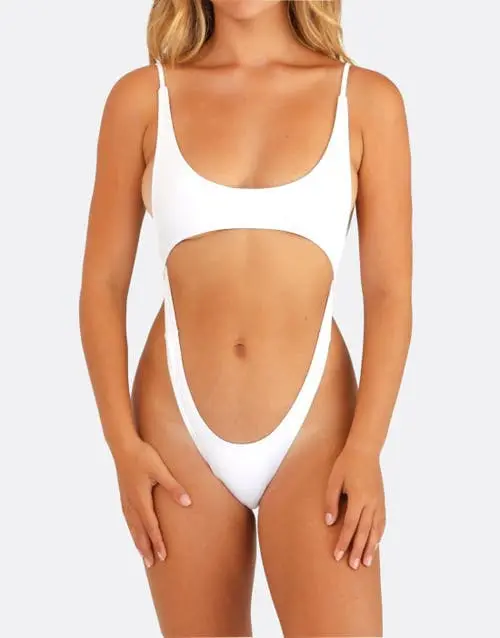 MINIMALE ANIMALE Dynamo One Piece Swimsuit - White