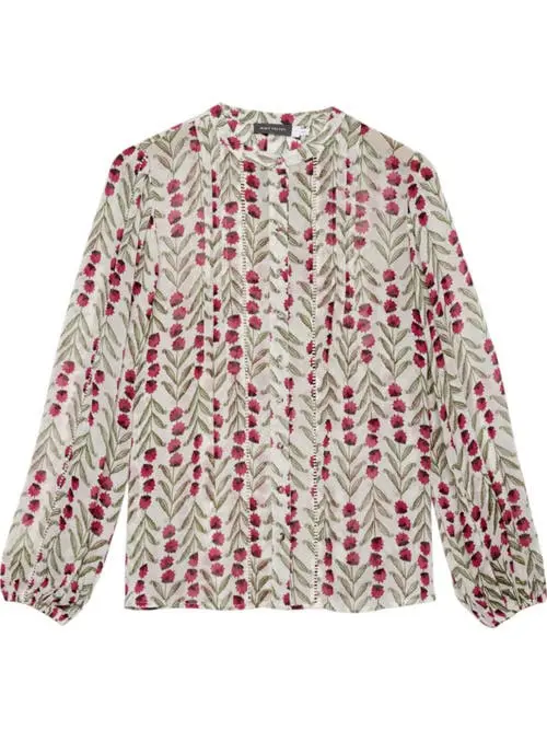 Mint Velvet Floral Print Blouse
