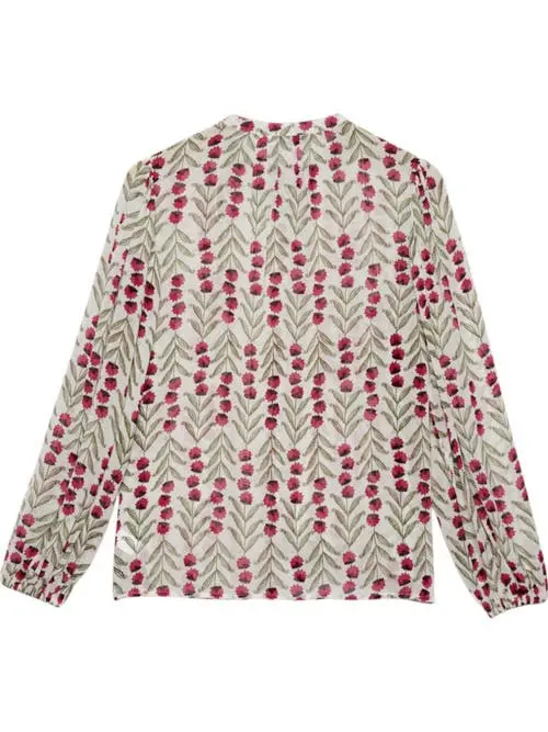 Mint Velvet Floral Print Blouse
