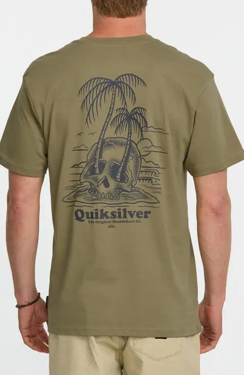 Quiksilver Overgrown Mt0 Graphic T-shirt