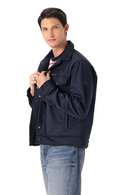 MEMBERS ONLY Soft Shell Shirt Jacket - Navy