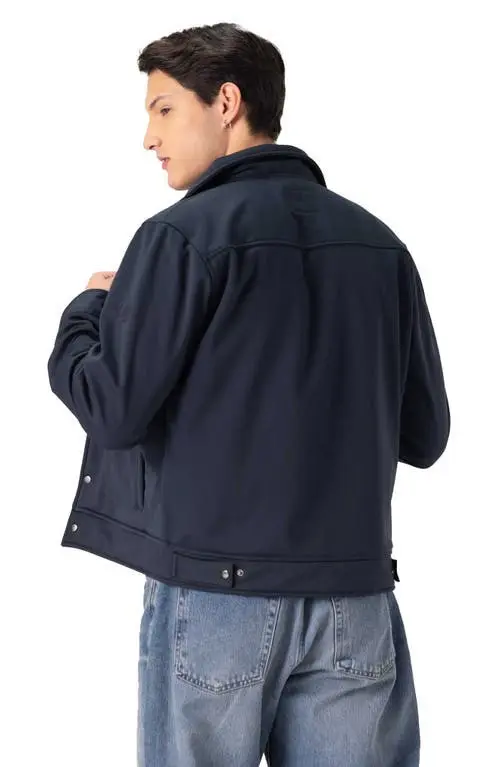 MEMBERS ONLY Soft Shell Shirt Jacket - Navy