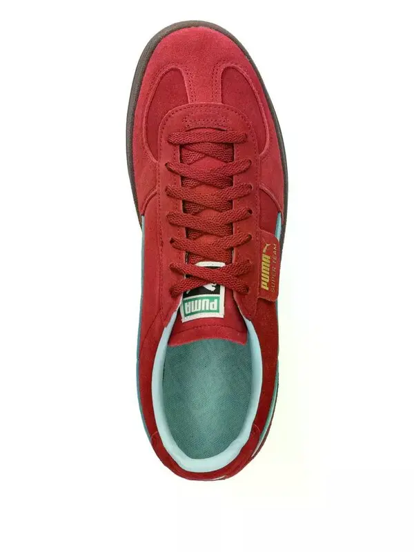 PUMA Super Team Suede Sneakers - Red